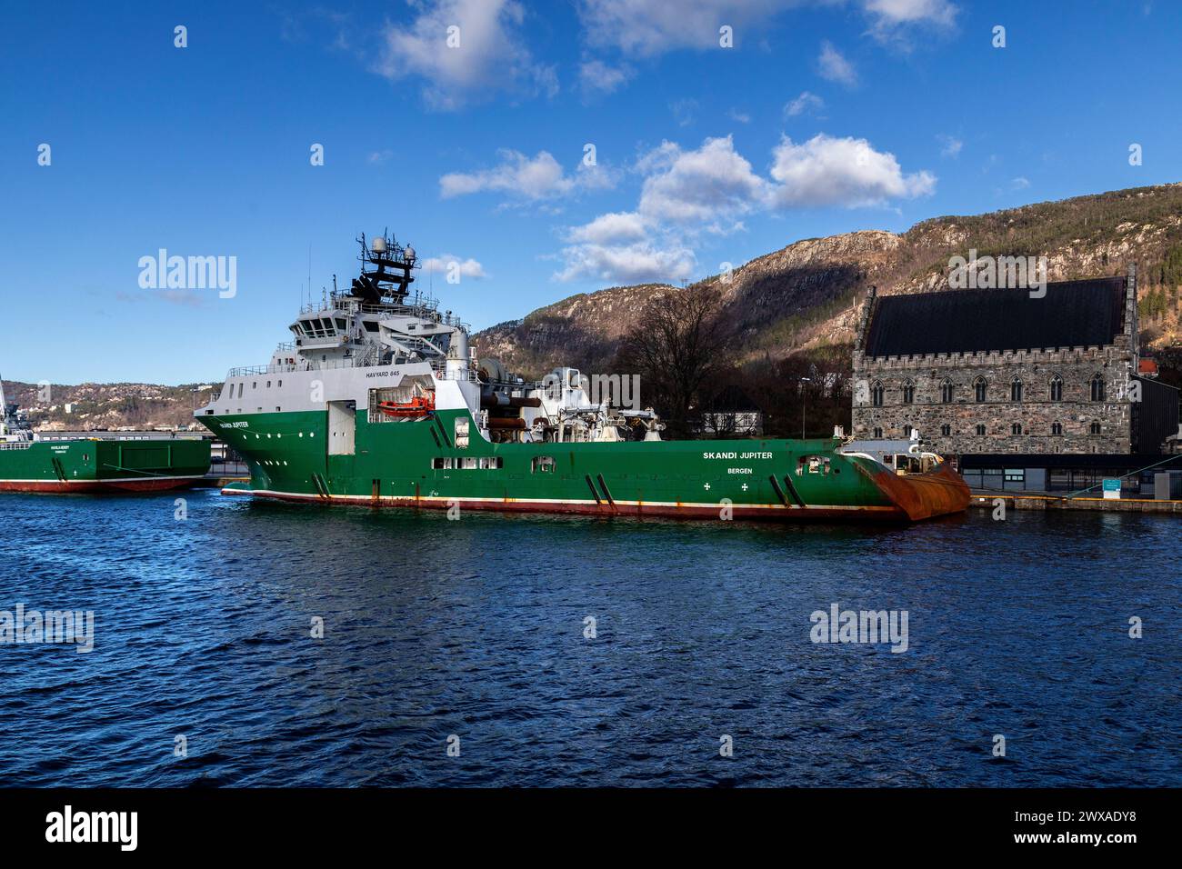 Offshore AHTS anchor handling tug supply vessel Skandi Jupiter (ex ...