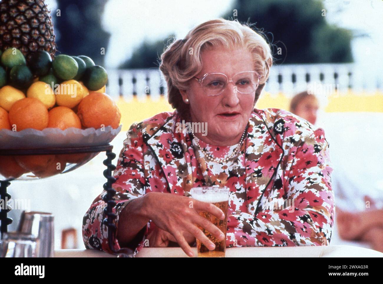 ROBIN WILLIAMS in MRS. DOUBTFIRE 1993 director CHRIS COLUMBUS book Anne ...
