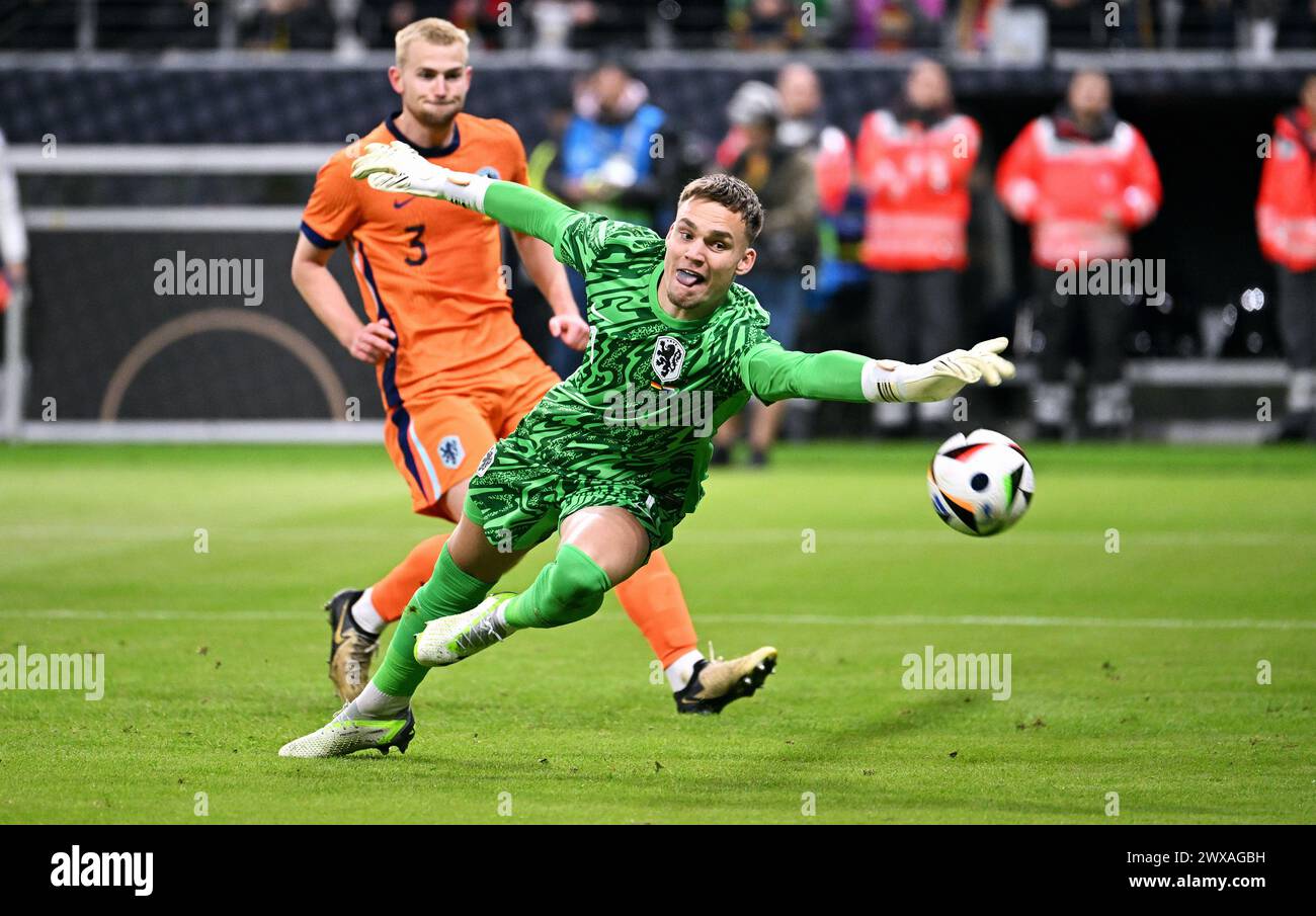 Football, international match, friendly match for Euro 2024, Deutsche Bank Park Frankfurt ...