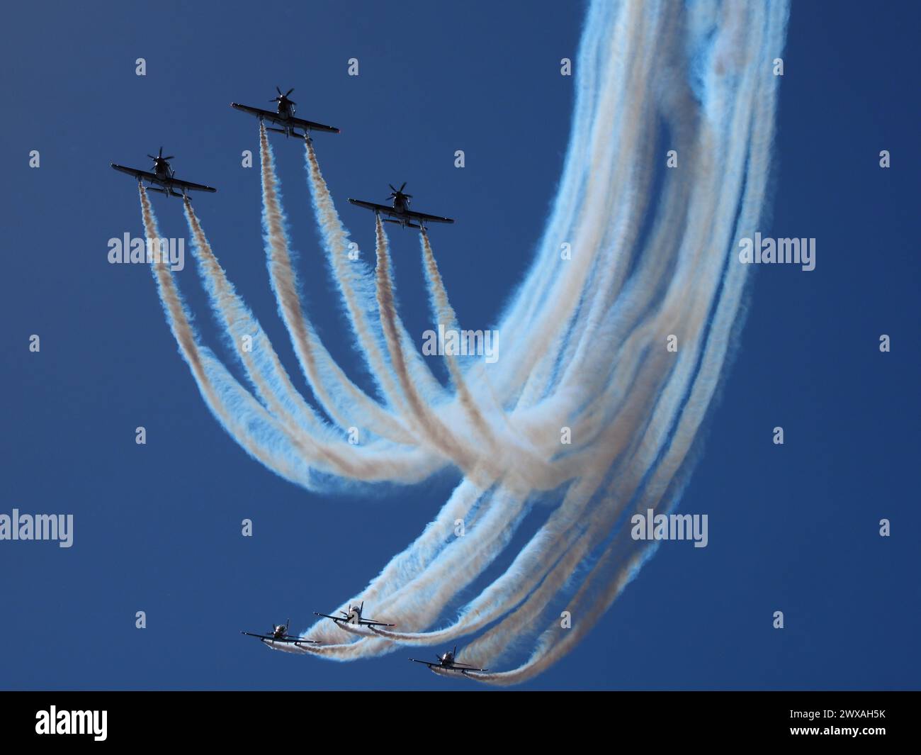 RAAF display at the 2024 Rolex Australian Grand Prix Stock Photo - Alamy