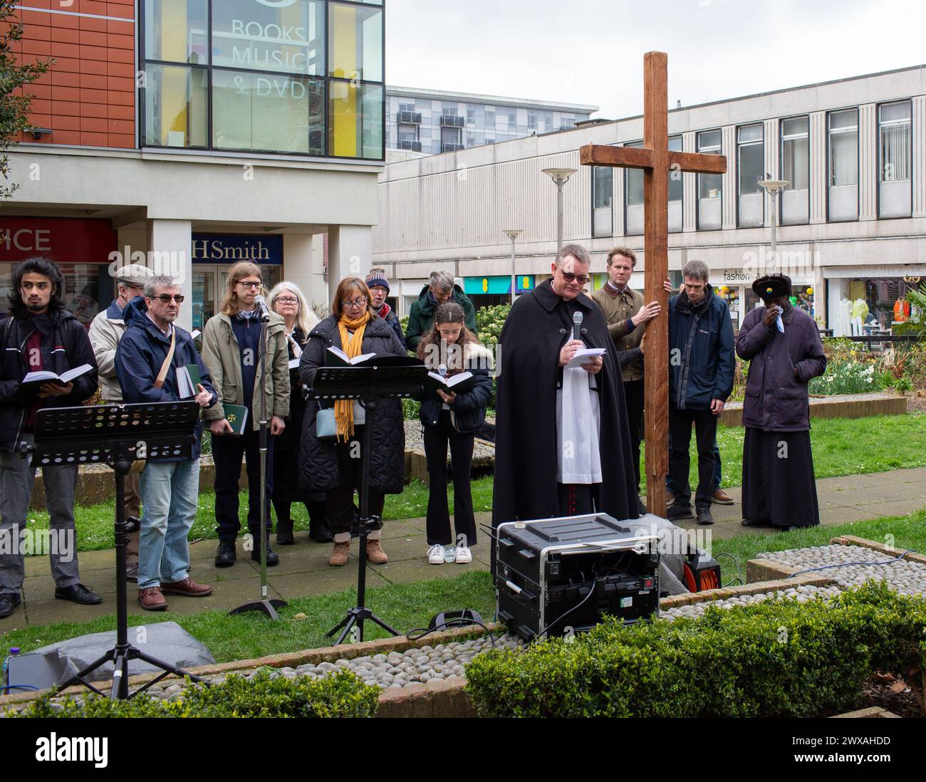Brentwood, UK. 29th Mar, 2024. Brentwood Essex 29th Mar, 2024. Walk of ...