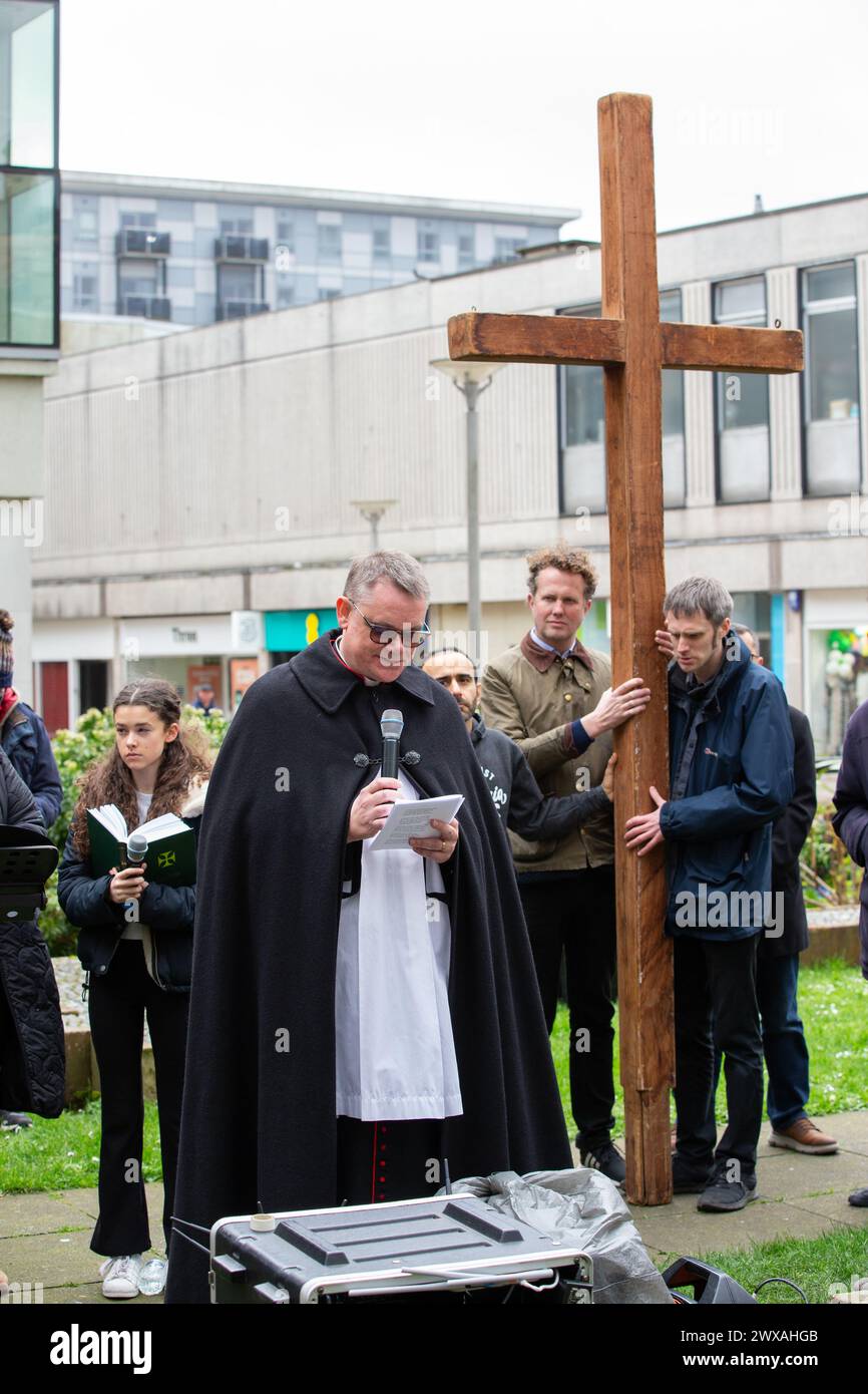 Brentwood, UK. 29th Mar, 2024. Brentwood Essex 29th Mar, 2024. Walk of ...