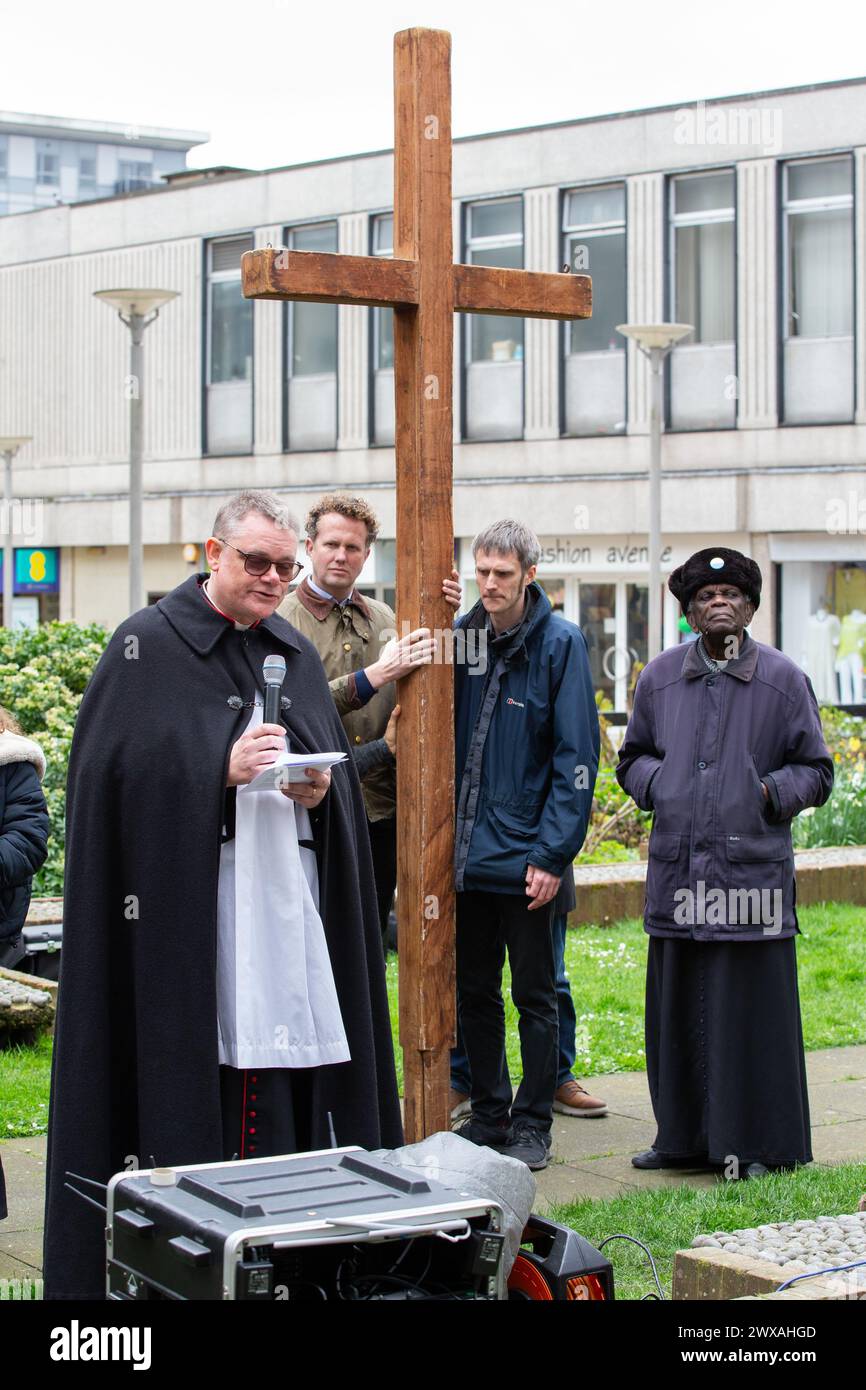 Brentwood, UK. 29th Mar, 2024. Brentwood Essex 29th Mar, 2024. Walk of ...