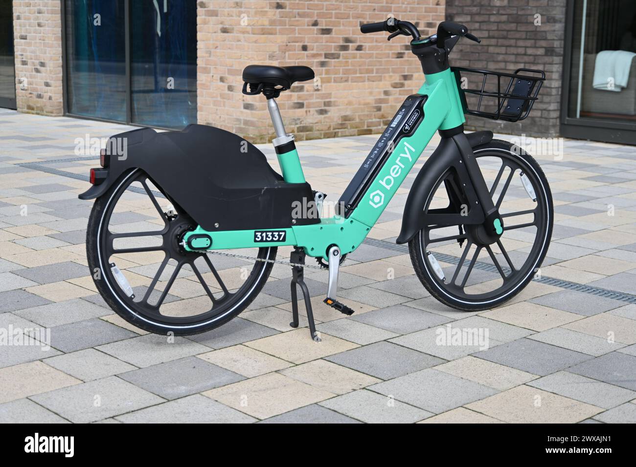 Beryl Electric Bikes used in in the city and towns. 45 megapixel photo ...