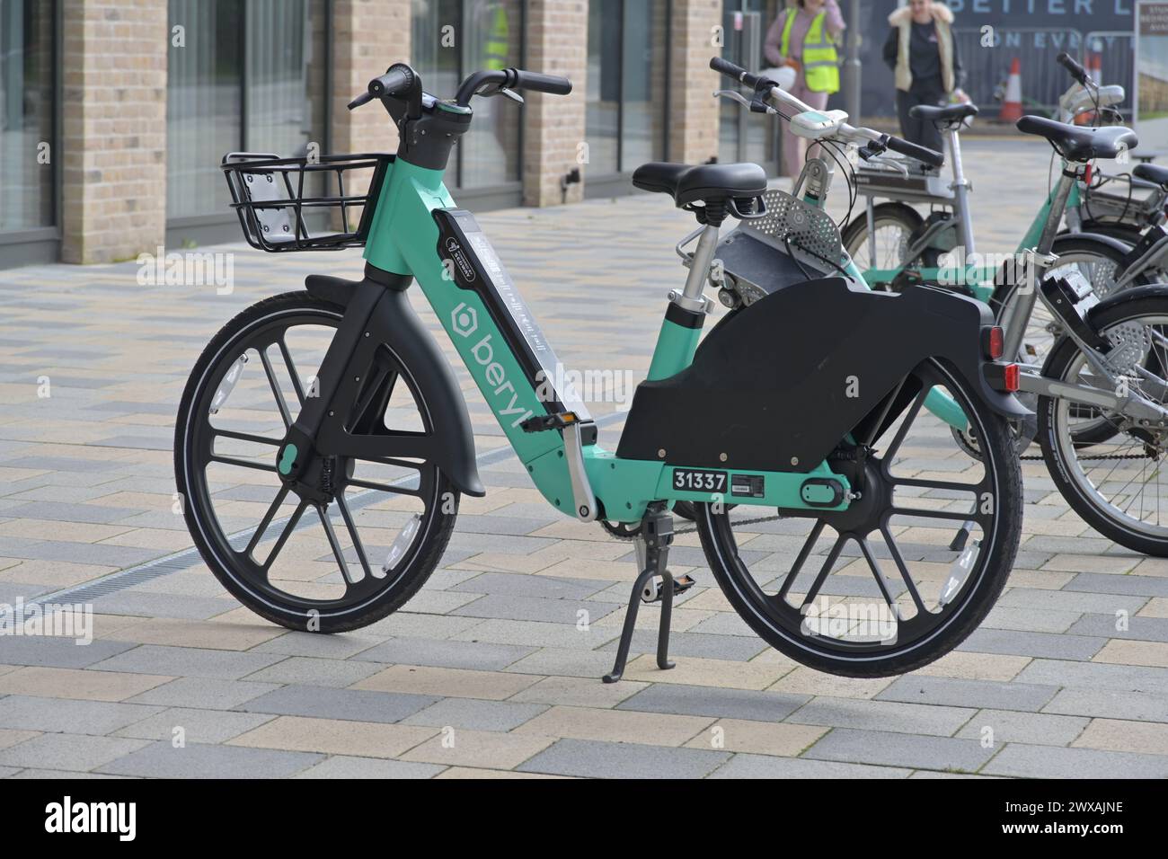 Beryl Electric Bikes used in in the city and towns. 45 megapixel photo ...