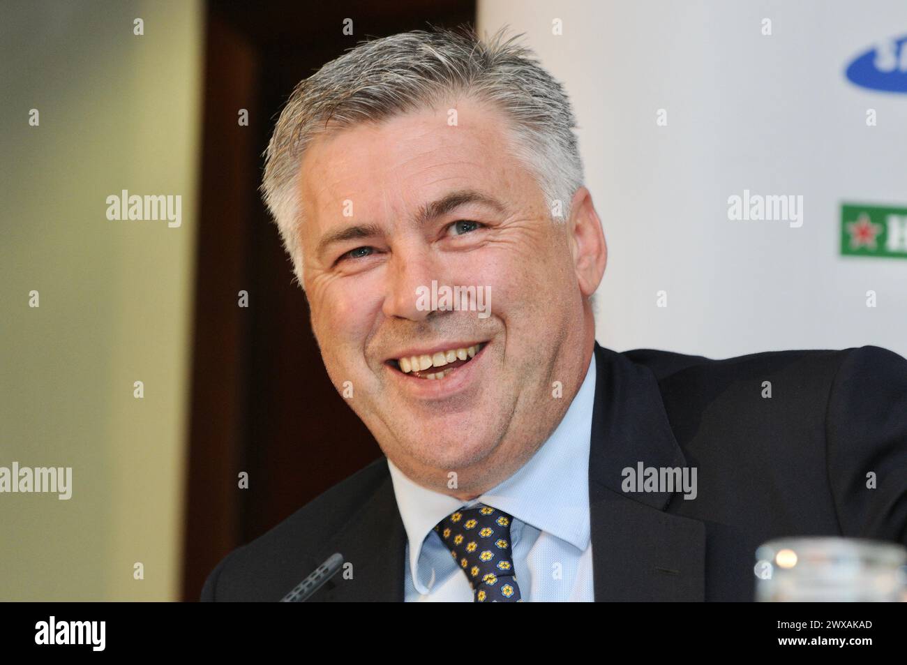 Italian coach carlo ancelotti hi-res stock photography and images - Alamy
