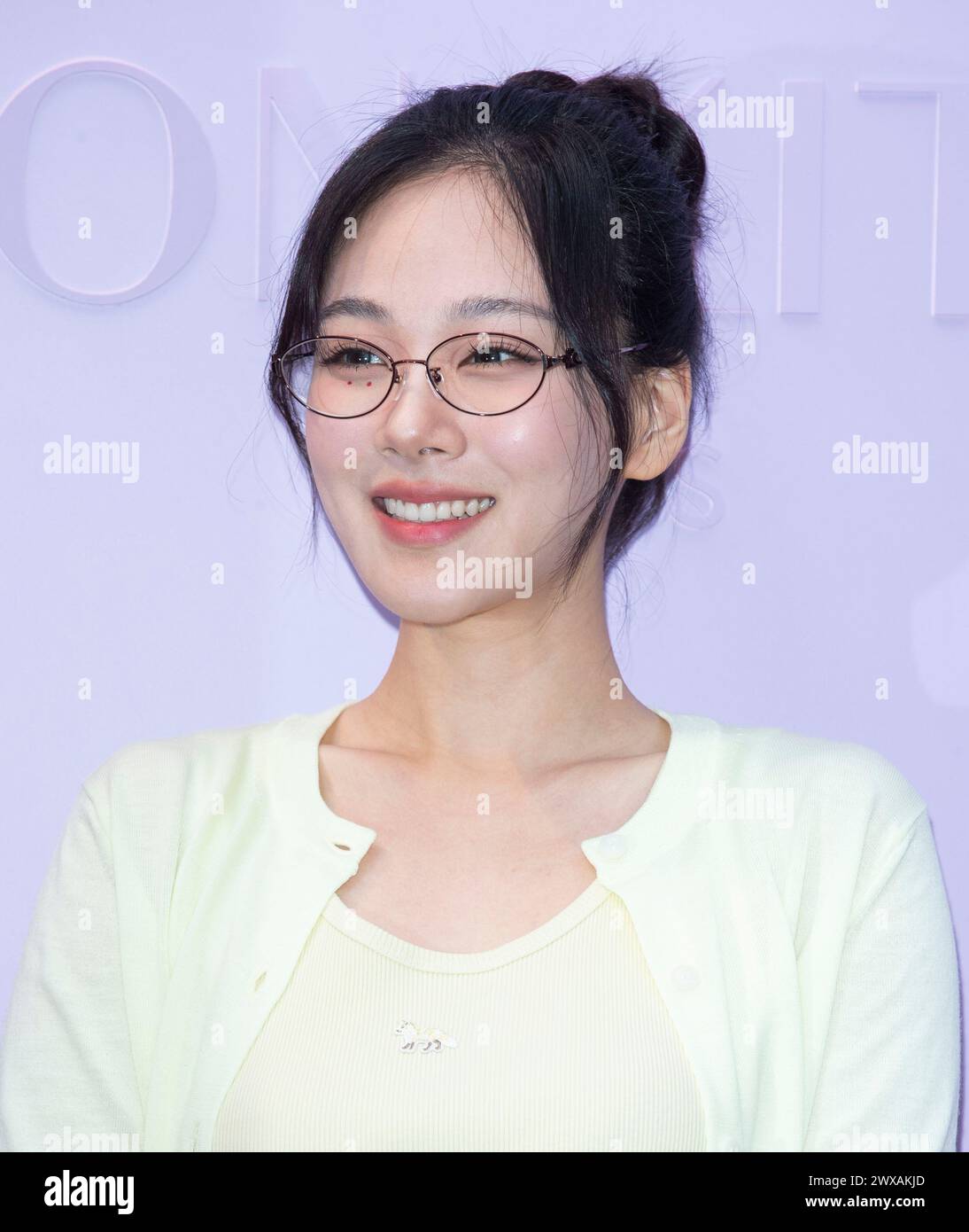 Seoul, South Korea. 29th Mar, 2024. South Korean rapper BIBI, attends a ...