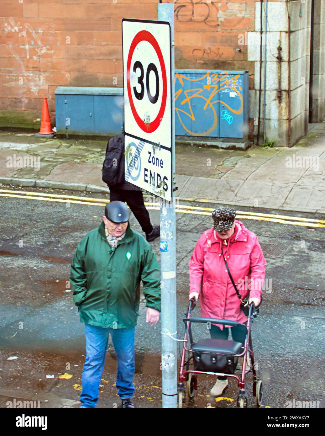 Glasgow, Scotland, UK. 29th March, 2024: UK Weather: Sunny start gave ...