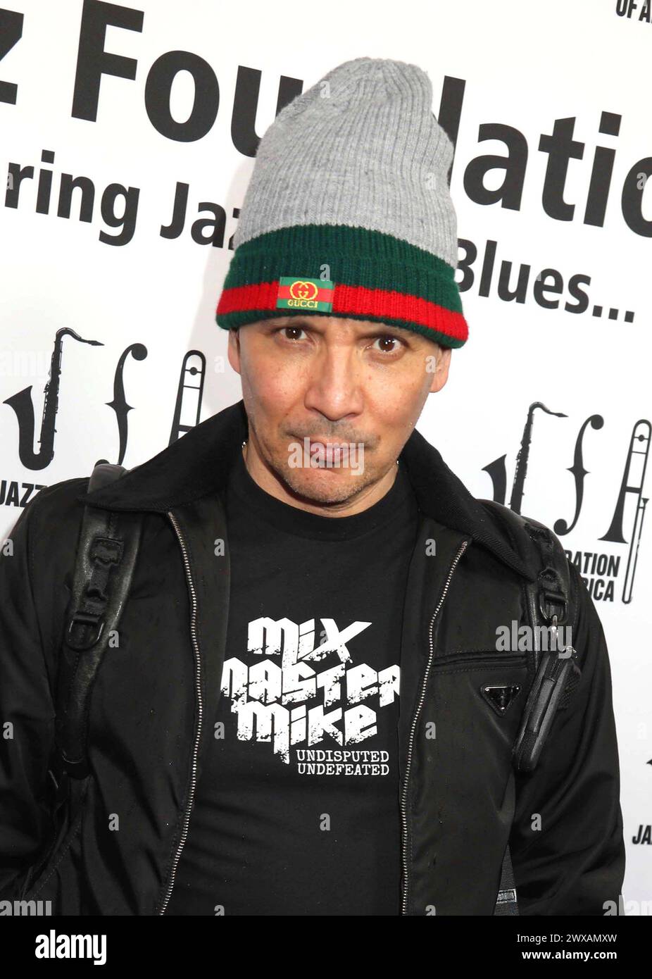 March 28, 2024, New York, New York, USA: MIX MASTER MIKE seen on the ...