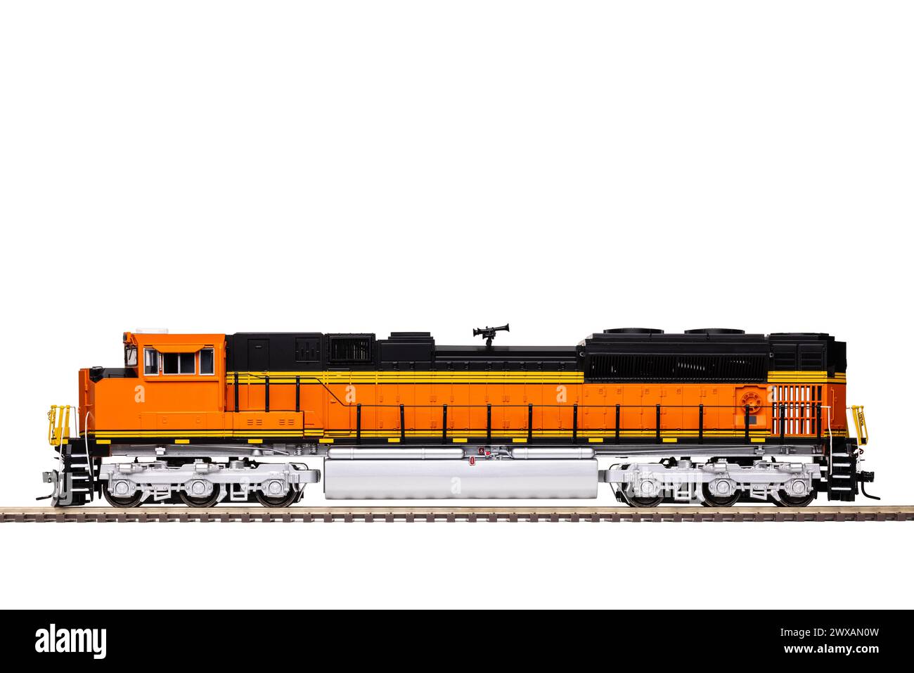 Black model locomotive on Cut Out Stock Images & Pictures - Alamy