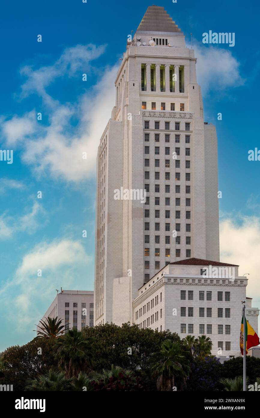 Iconic los angeles skyline cityscape hi-res stock photography and ...