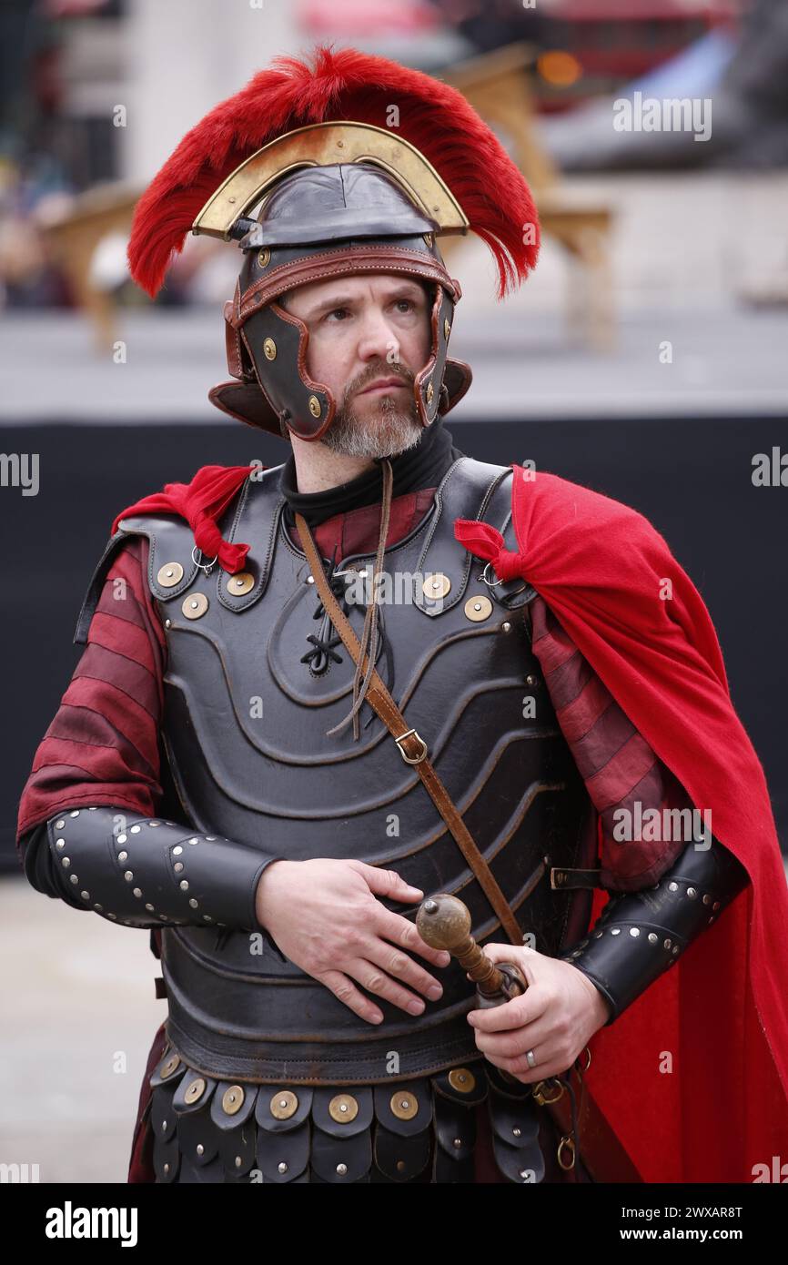 The passion of Jesus, a theatrical event portraying the last days of ...