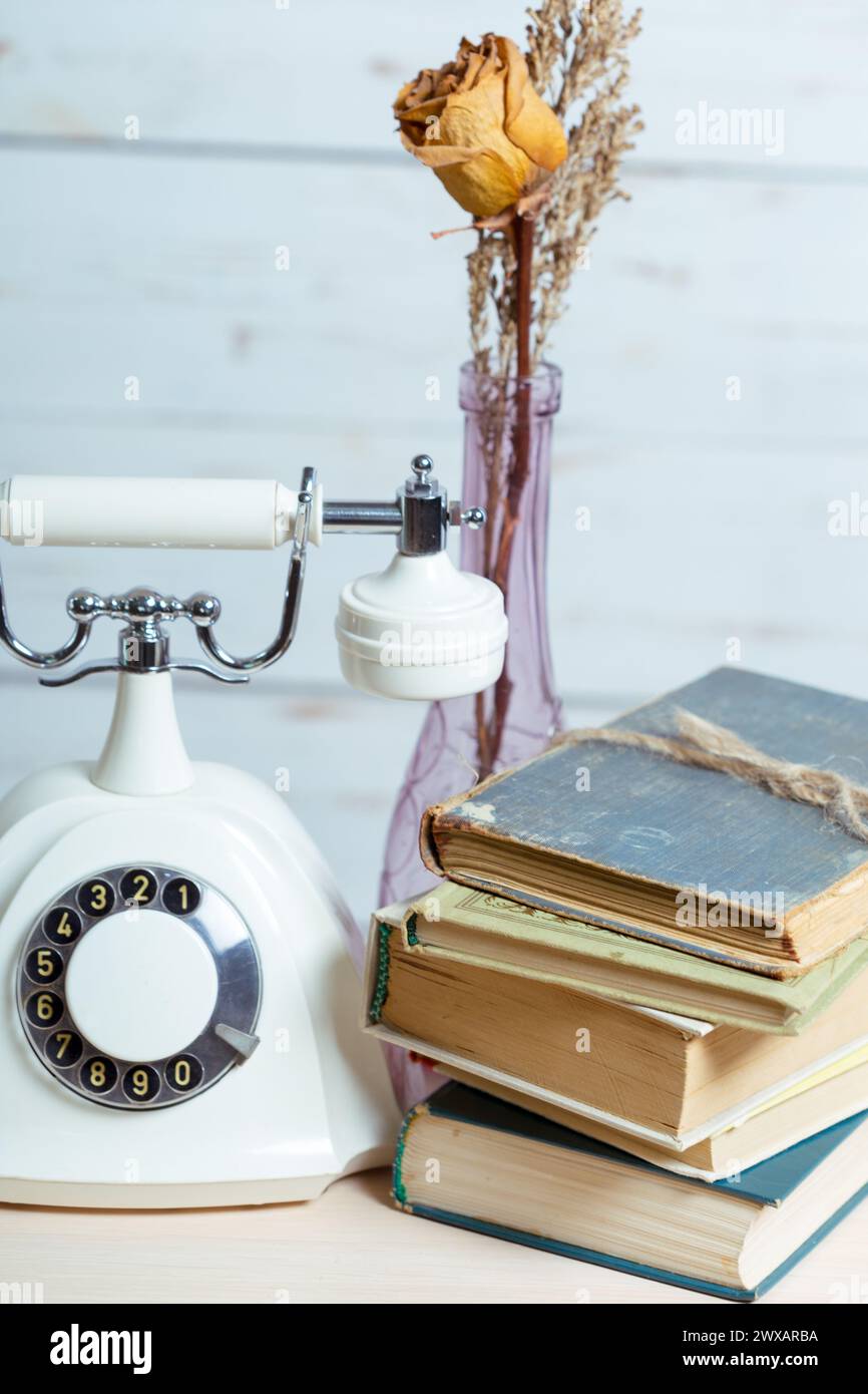 Telephone wired to unit hi-res stock photography and images - Alamy