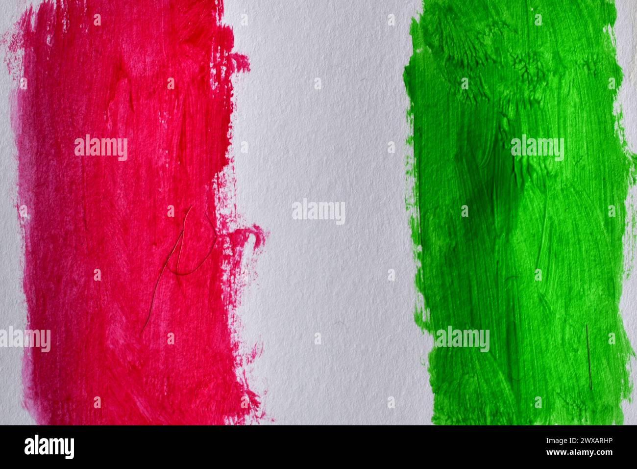 Several lines made with colors similar to the flag of Italy Stock Photo ...