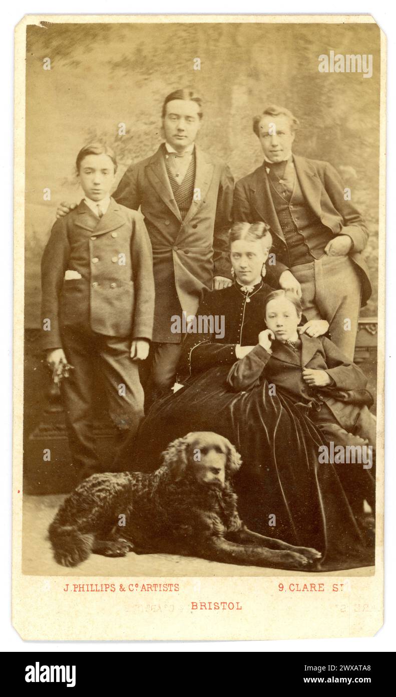 Original 1860's Victorian Carte de Visite (visiting card or CDV) of a a ...