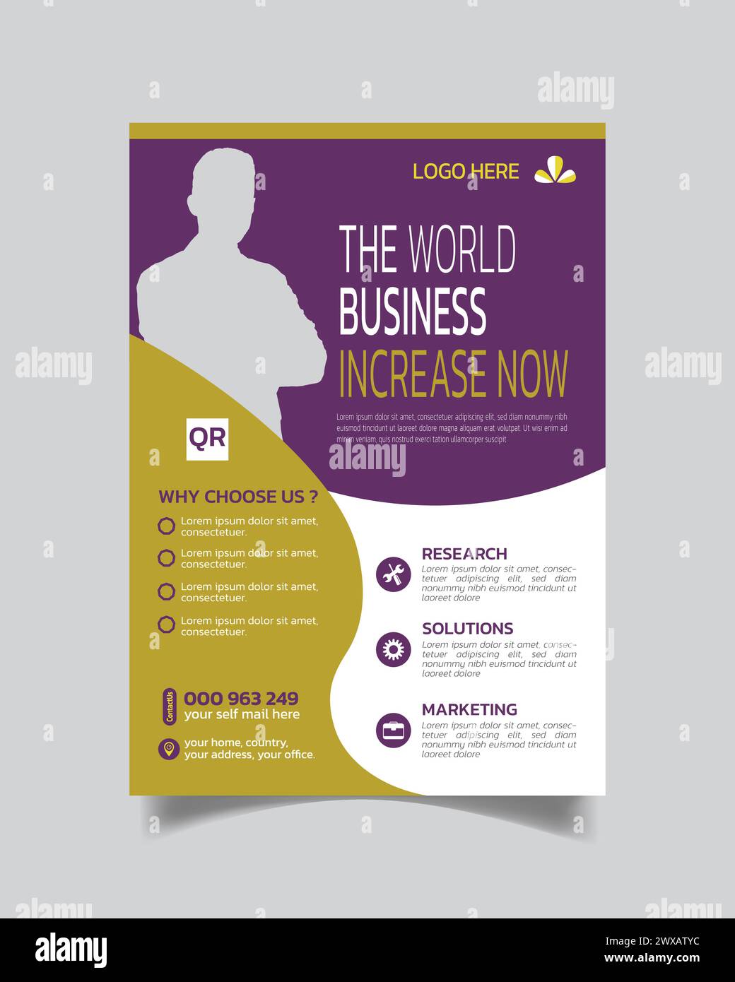 Clean Creative Corporate Business Flyer and Tidy Business Leaflet ...