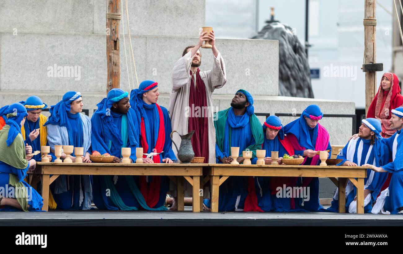 London, UK. 29 March 2024. Secondary school teacher and trained actor ...