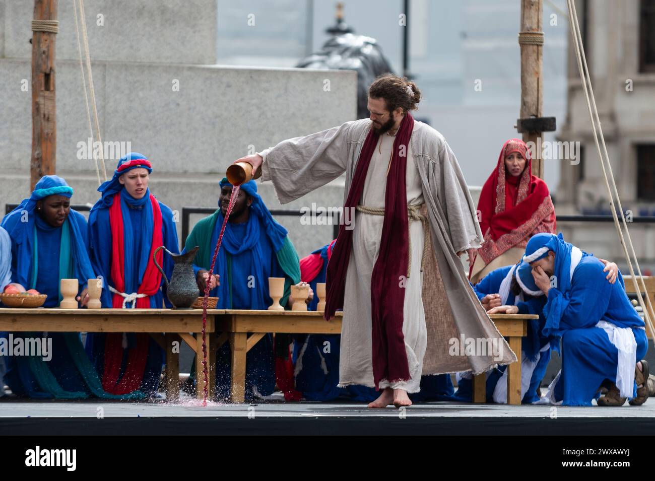 London, UK. 29 March 2024. Secondary school teacher and trained actor ...