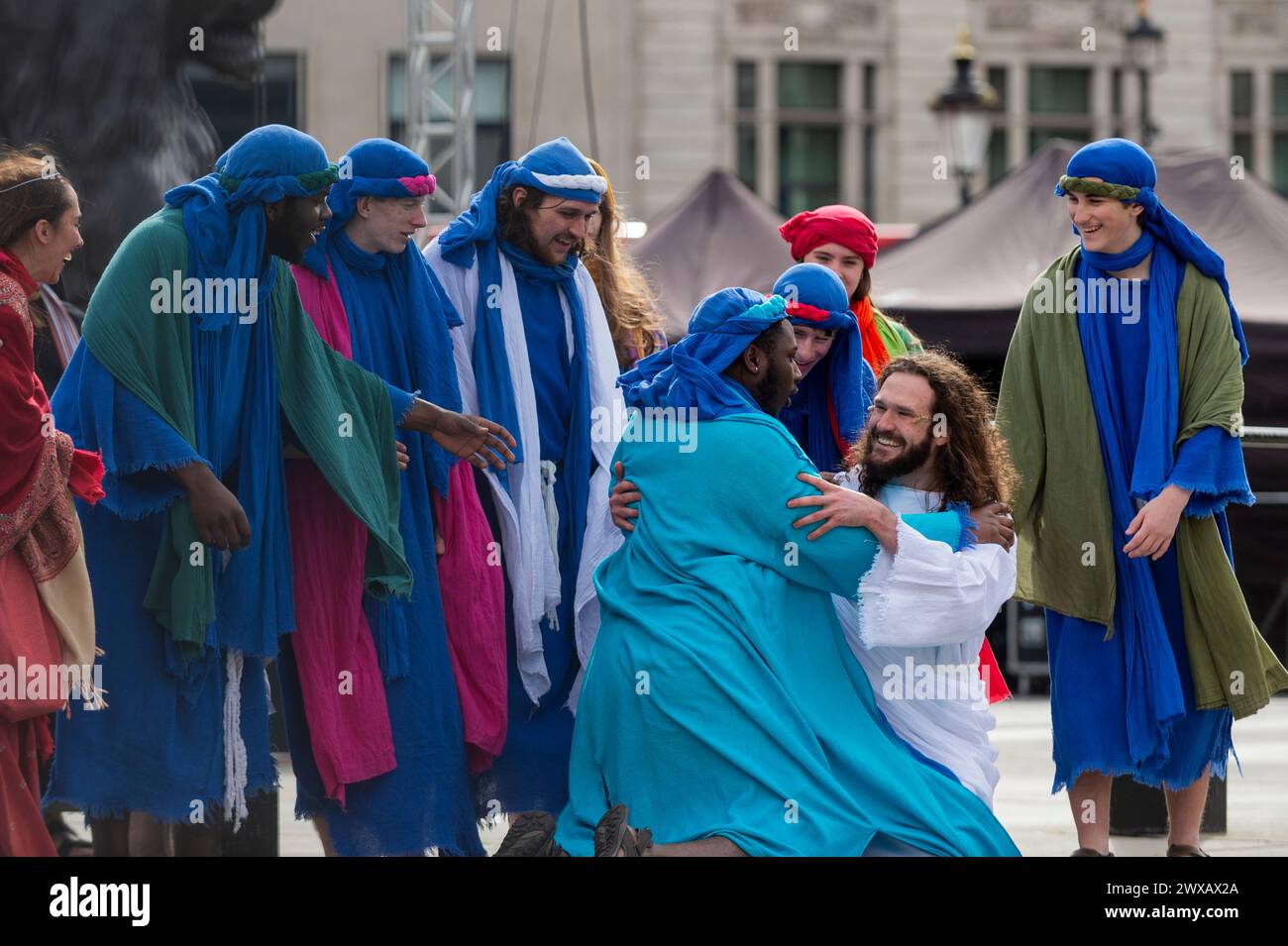 London, UK. 29 March 2024. Secondary school teacher and trained actor ...