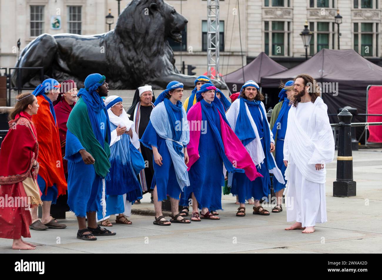 London, UK. 29 March 2024. Secondary school teacher and trained actor ...