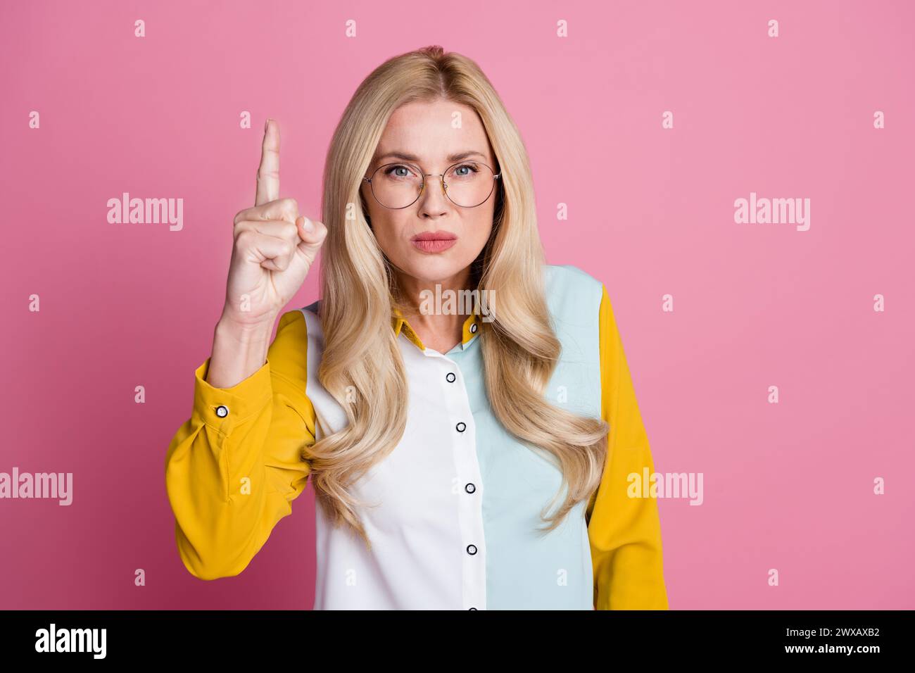 Lady teacher strict discipline hi-res stock photography and images - Alamy