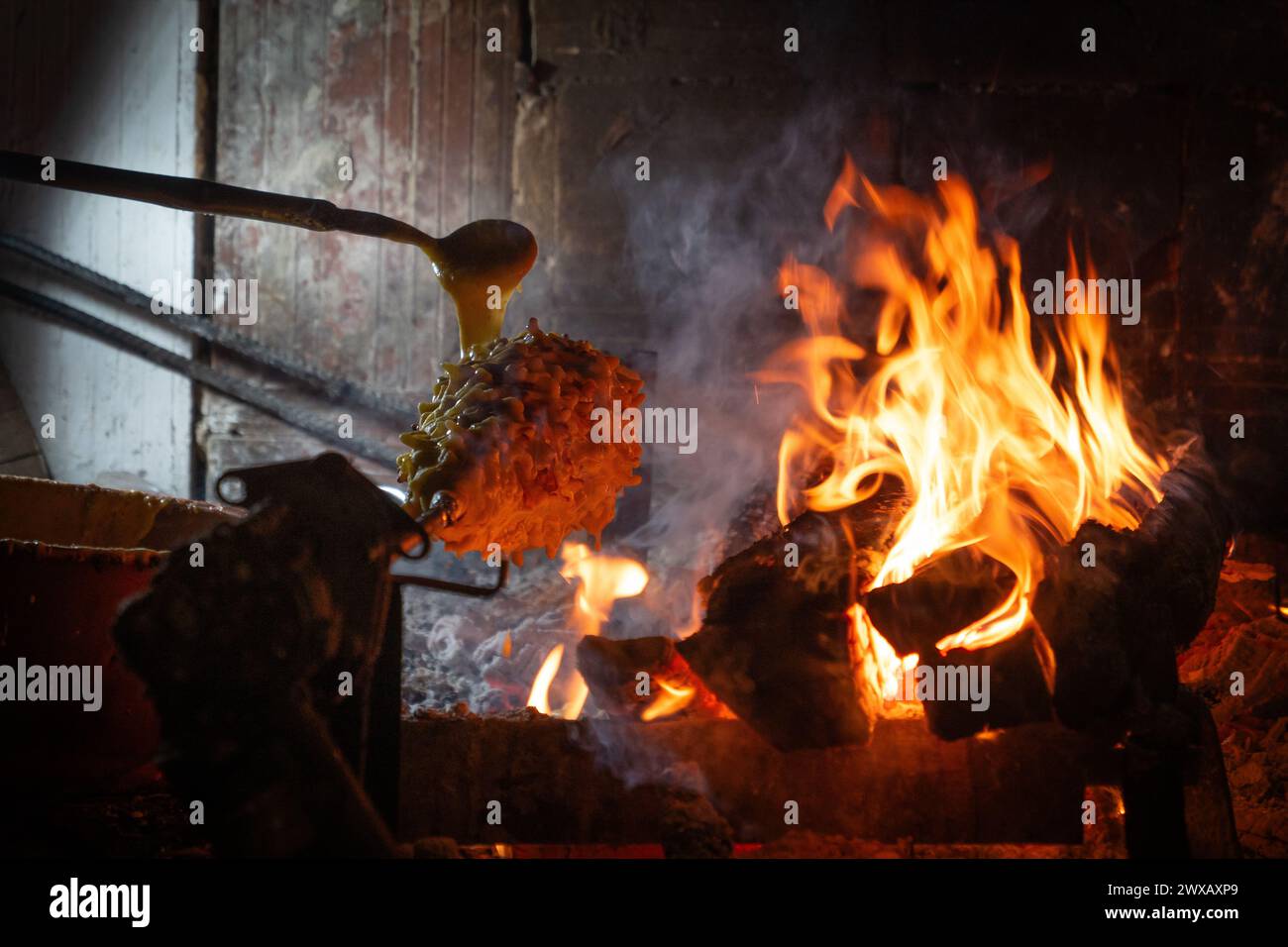 Spit turner hi-res stock photography and images - Alamy