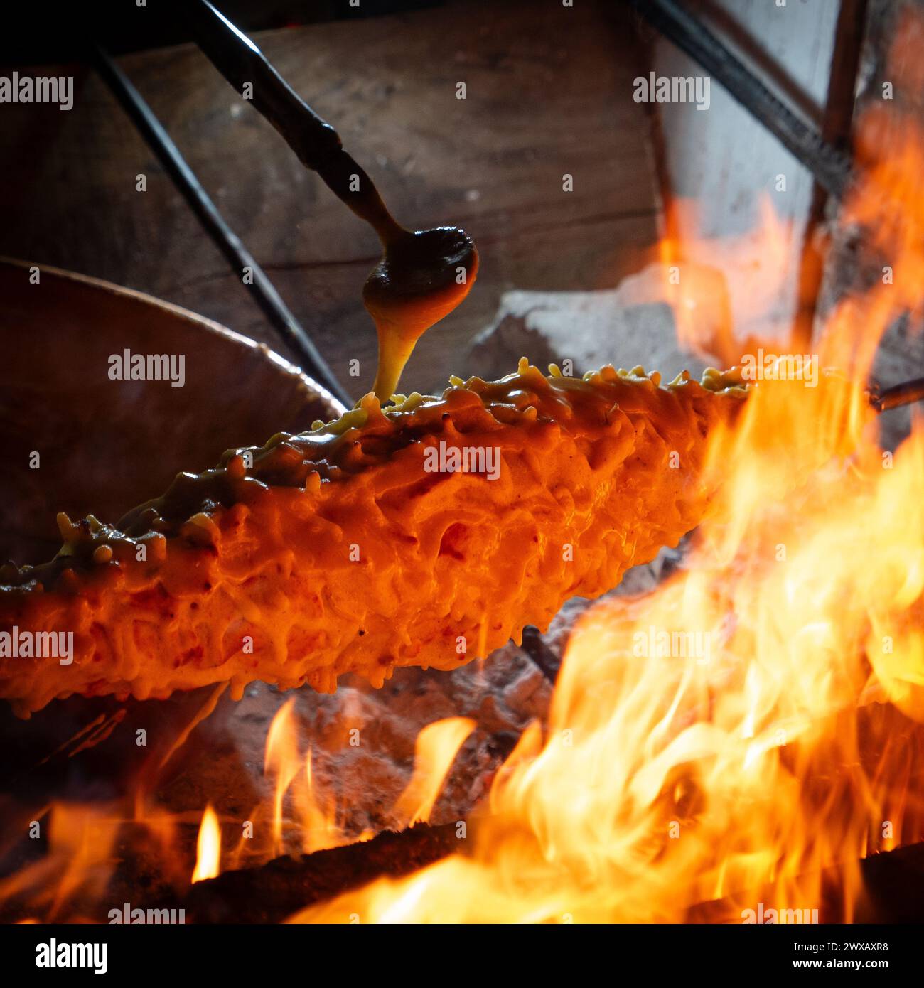 Spit turner hi-res stock photography and images - Alamy