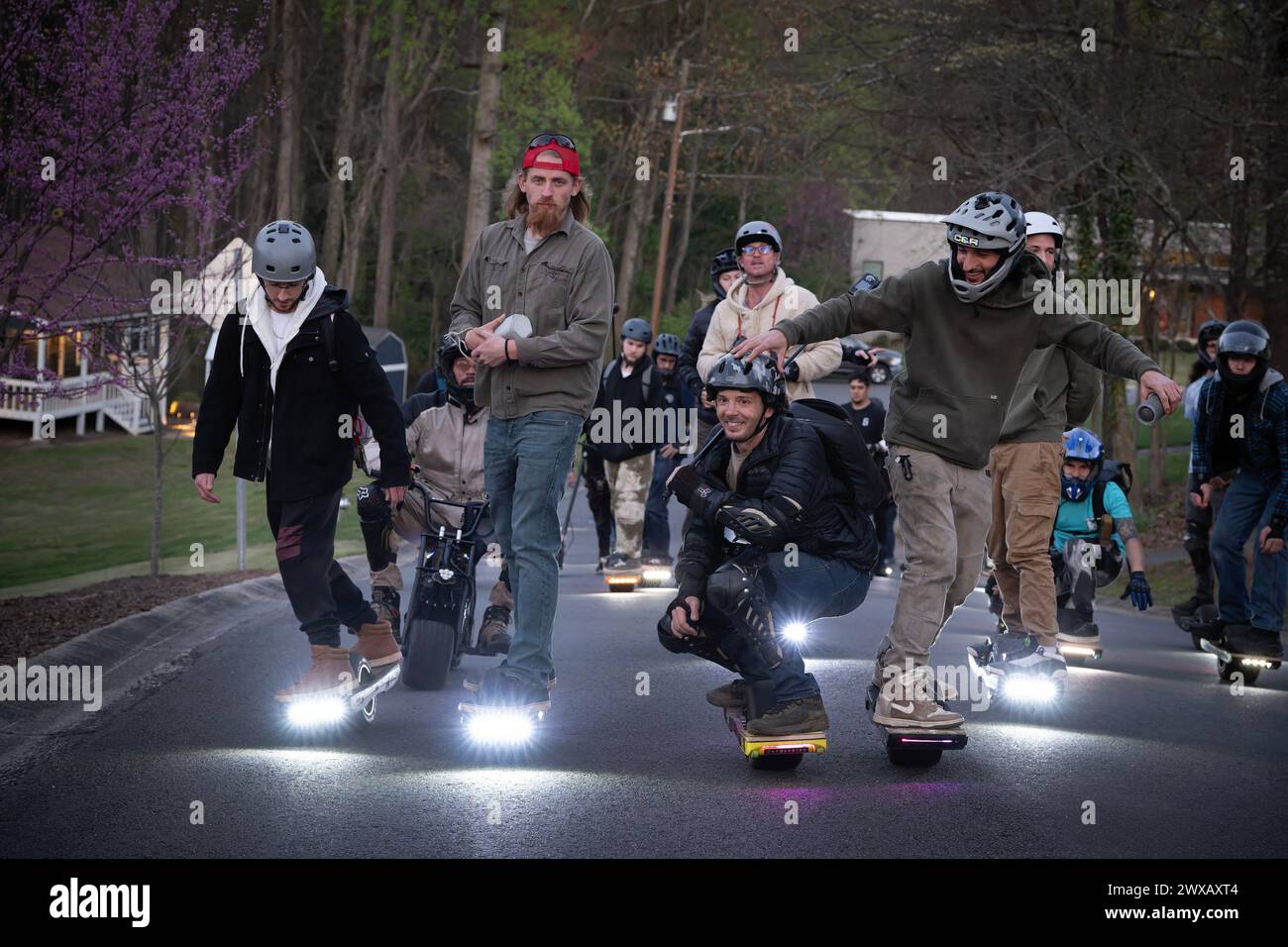 Woodstock, Georgia, USA. 28th Mar, 2024. Personal electric vehicle ...