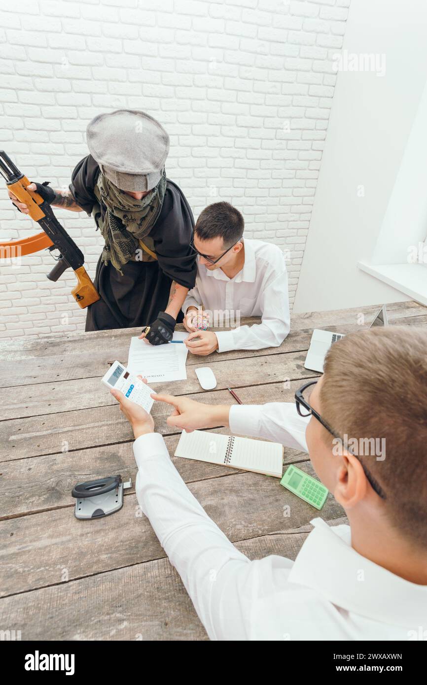 Mobster office hi-res stock photography and images - Alamy