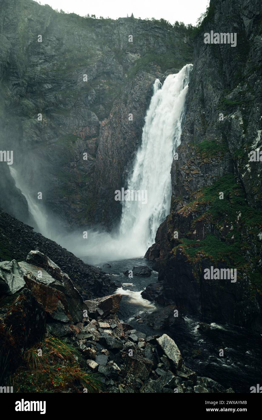Voringsfossen - Vøringsfossen waterfall, Vering Falls, The 83rd highest ...