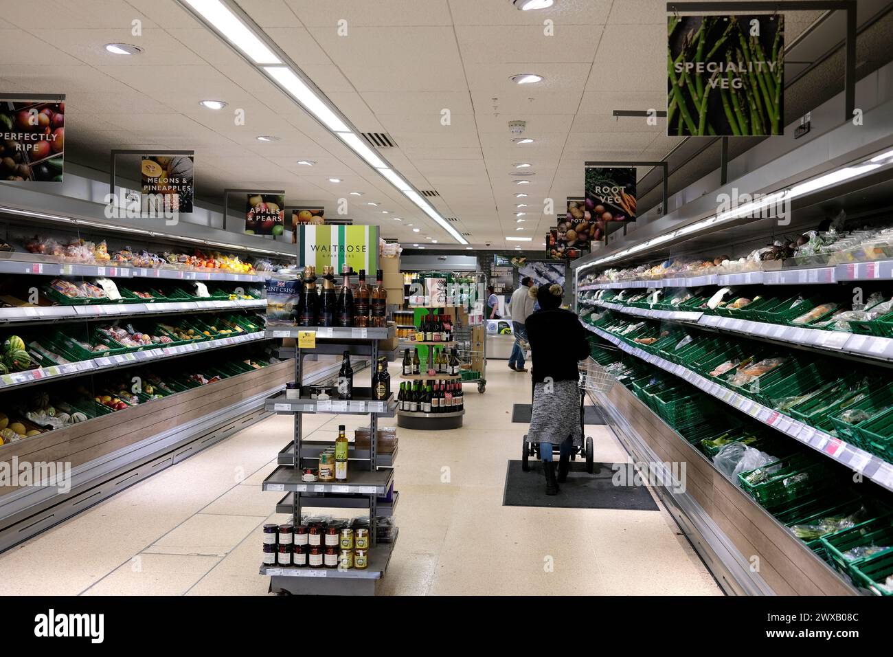 waitrose supermarket branch,interior,ramsgate town,east kent,uk march ...