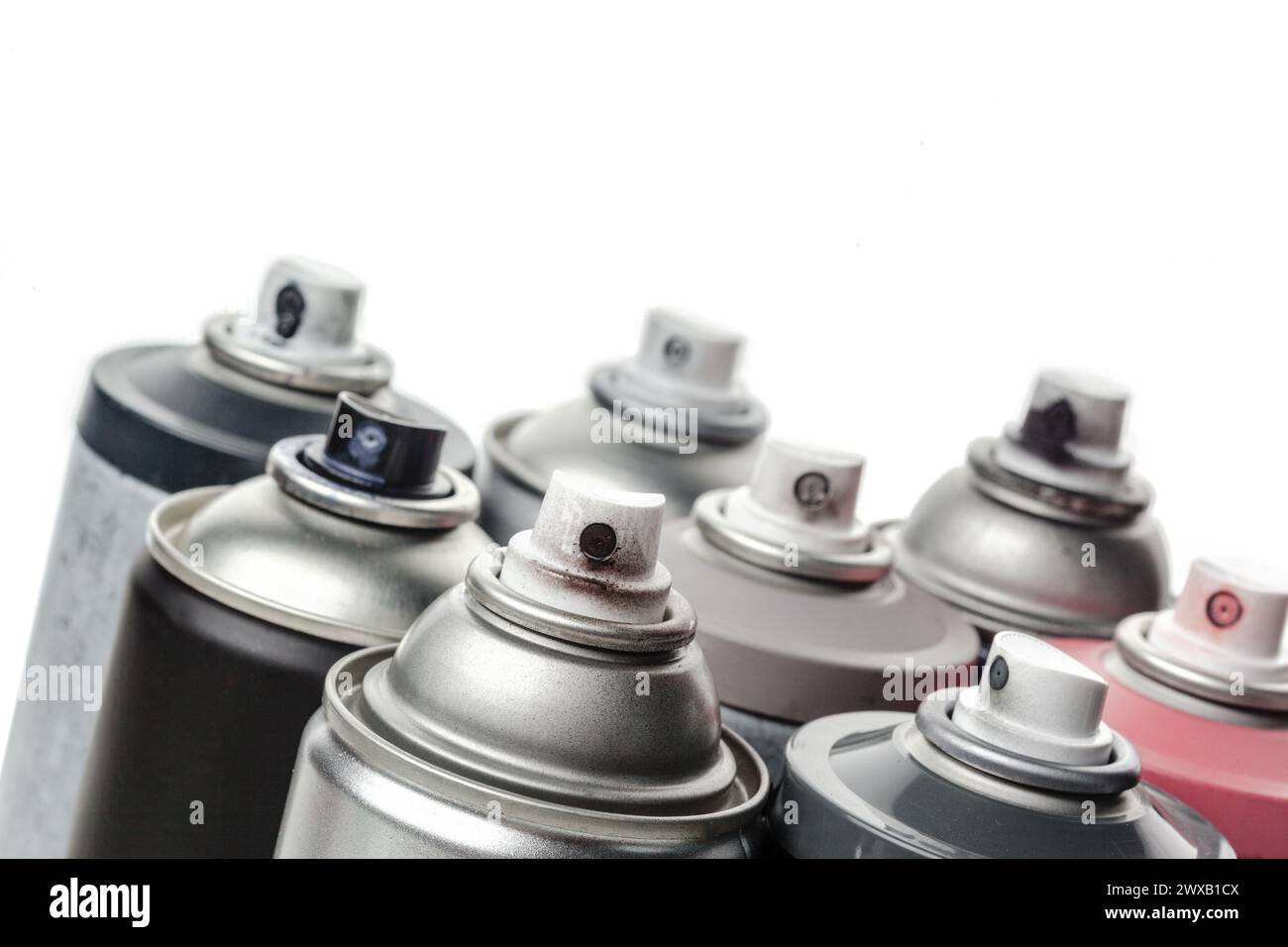 Spray paint dispenser Stock Photo - Alamy