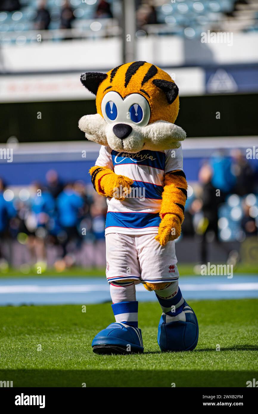 London, UK. 29th March 2024; Loftus Road Stadium, Shepherds Bush, West ...