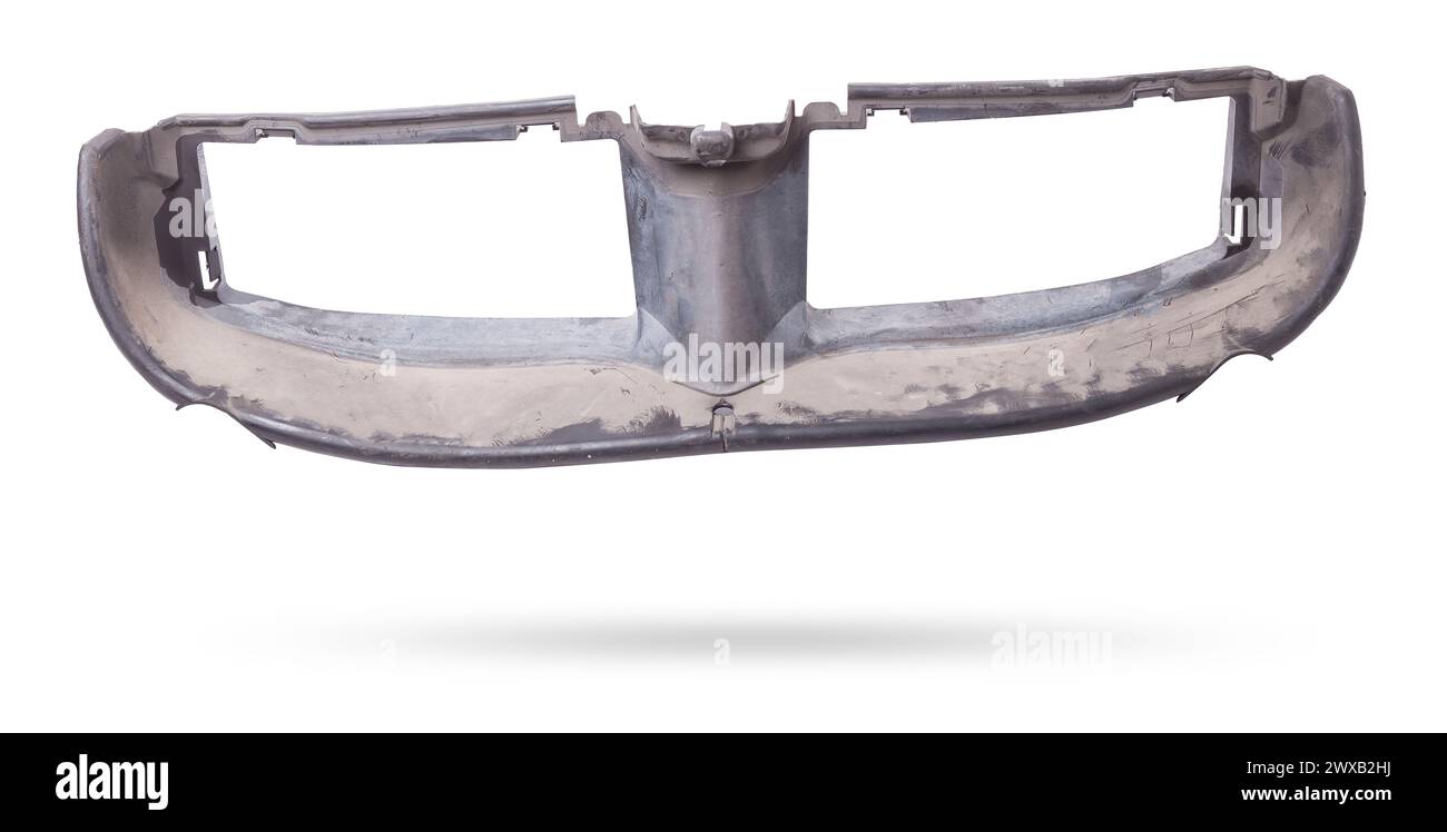 Air duct to the radiator of the car engine from rubber and black ...