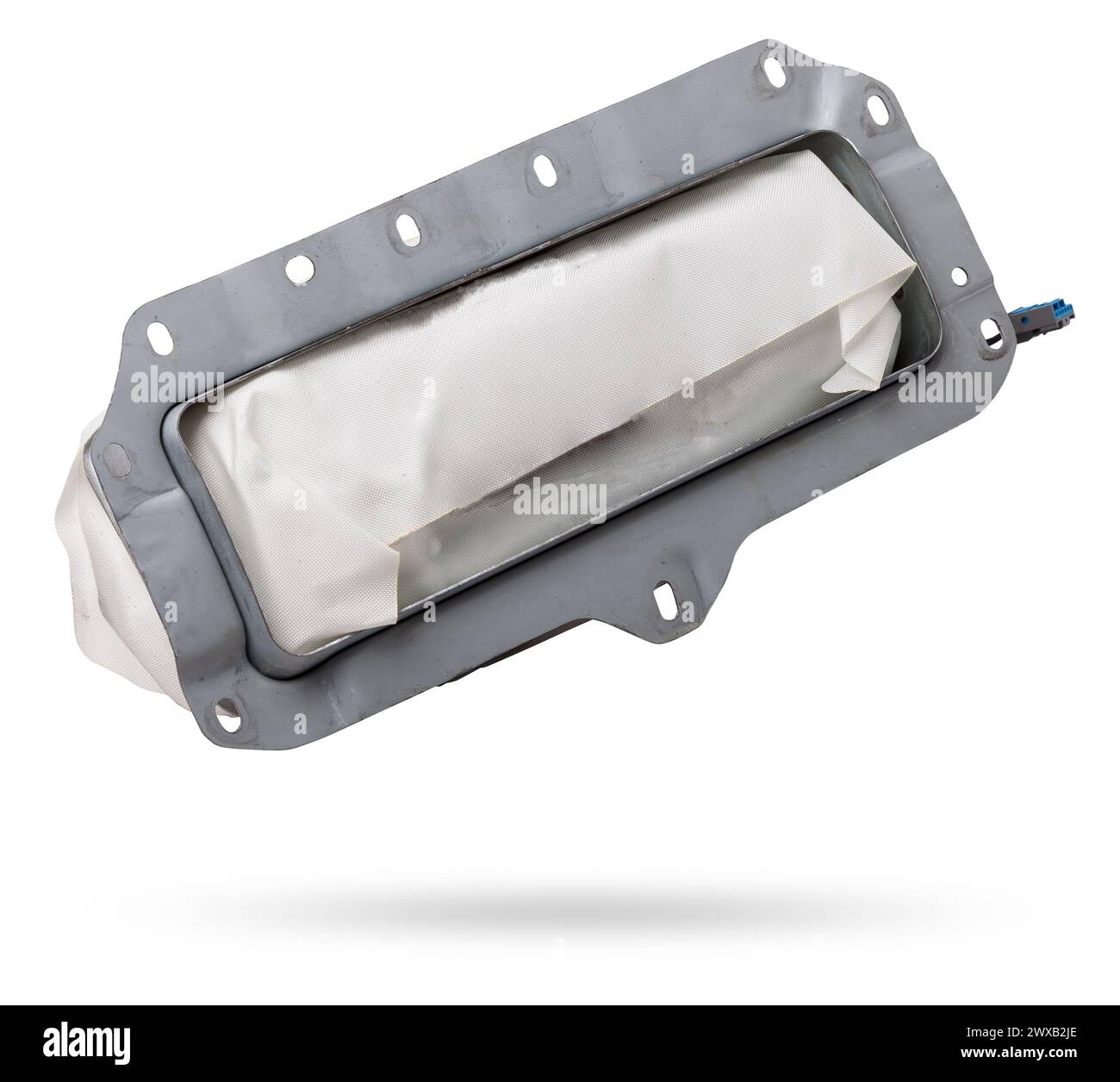 Spare part and interior element from a car passenger airbag in the ...