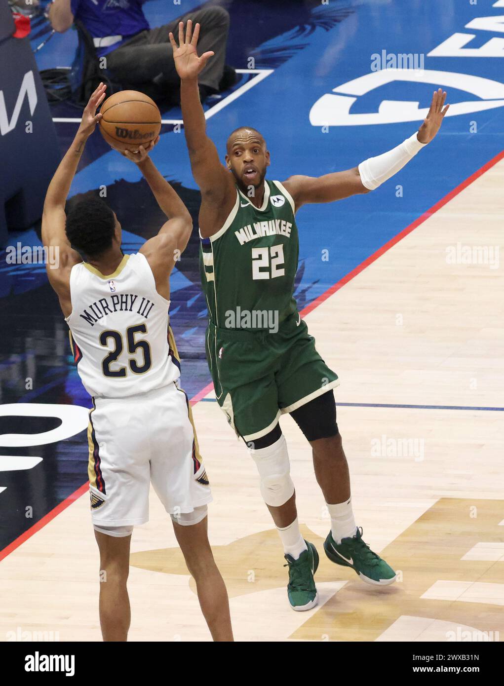 New Orleans, USA. 28th Mar, 2024. New Orleans Pelicans guard Trey ...