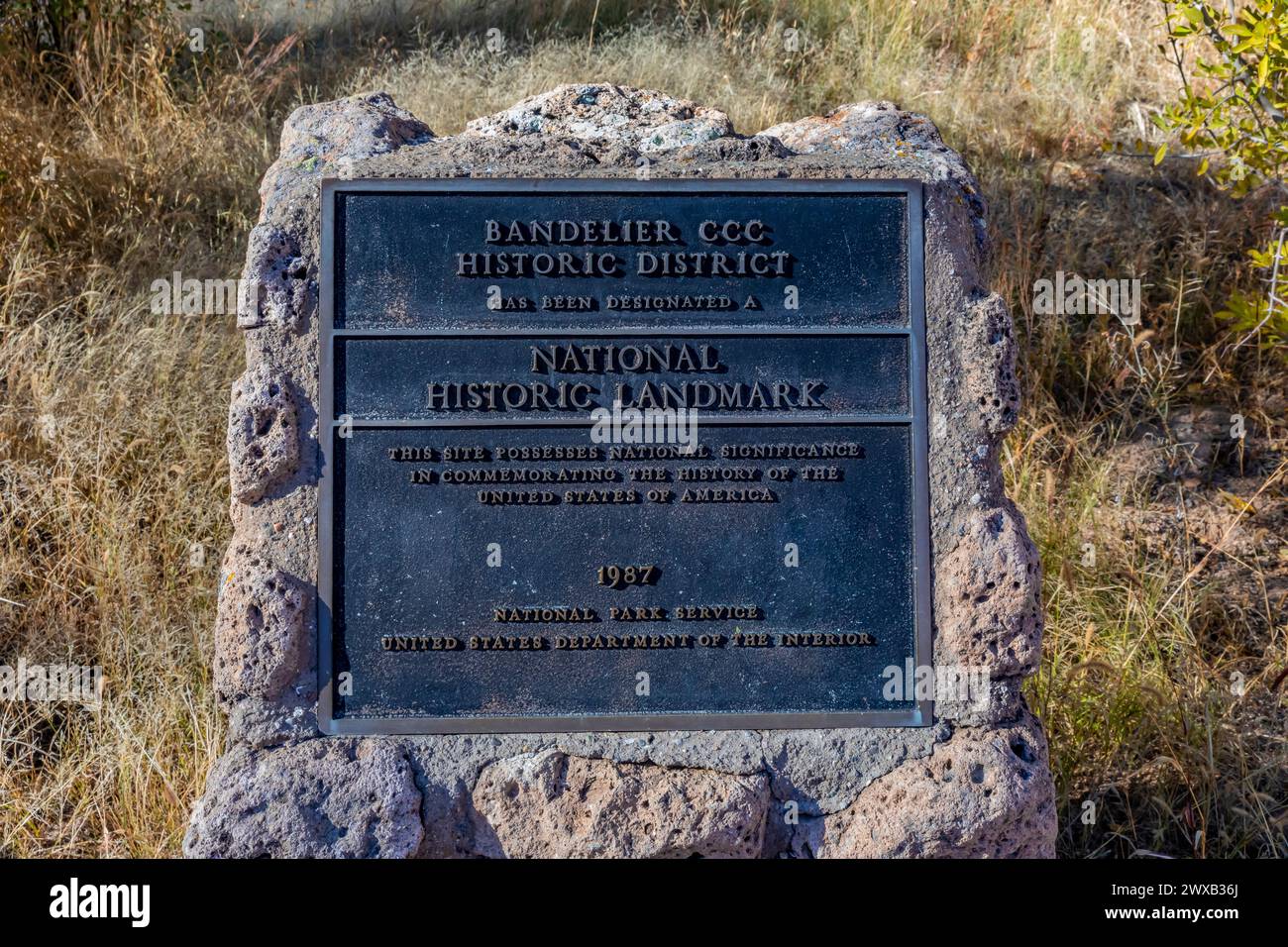 Civilian conservation corps national landmark district hi-res stock ...