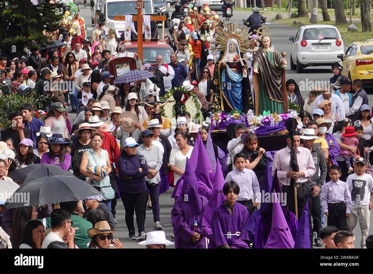 CUENCA-VIACRUSIS-SEMANA SANTA-TURI Cuenca,Ecuador 29 de marzo de 2024 ...