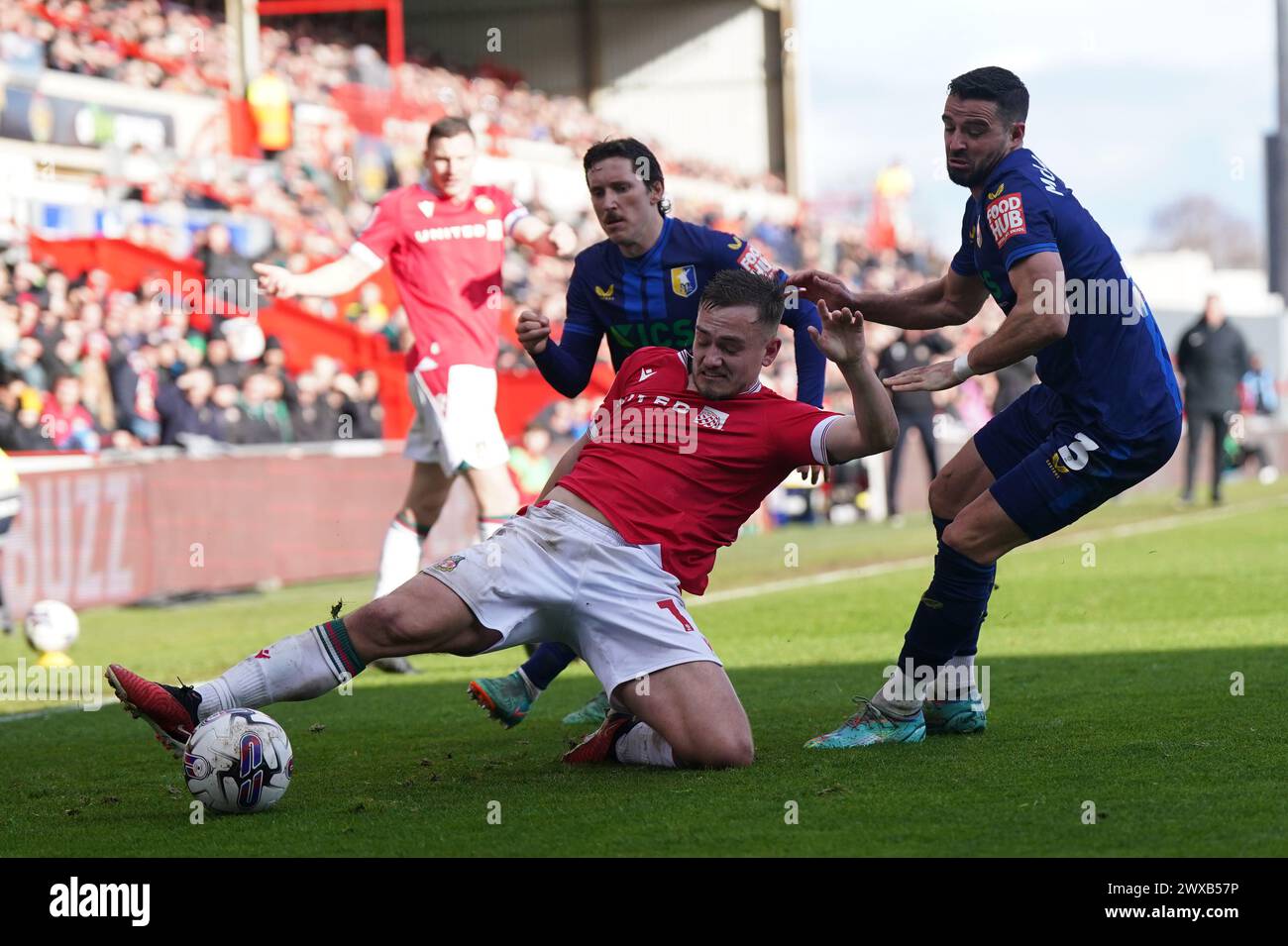 Wrexham town centre hi-res stock photography and images - Alamy