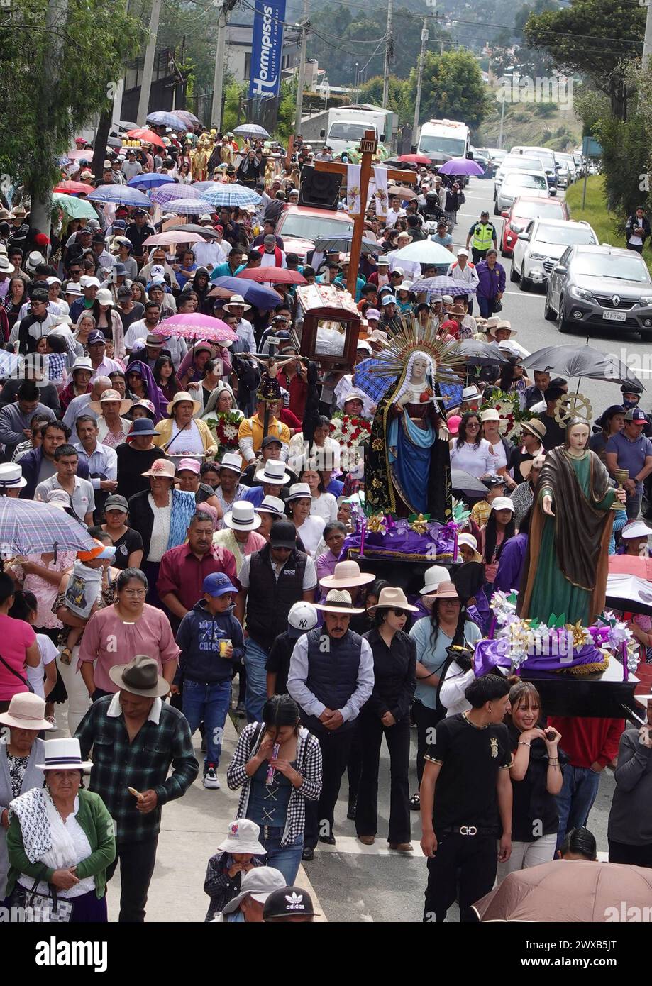 CUENCA-VIACRUSIS-SEMANA SANTA-TURI Cuenca,Ecuador 29 de marzo de 2024 ...
