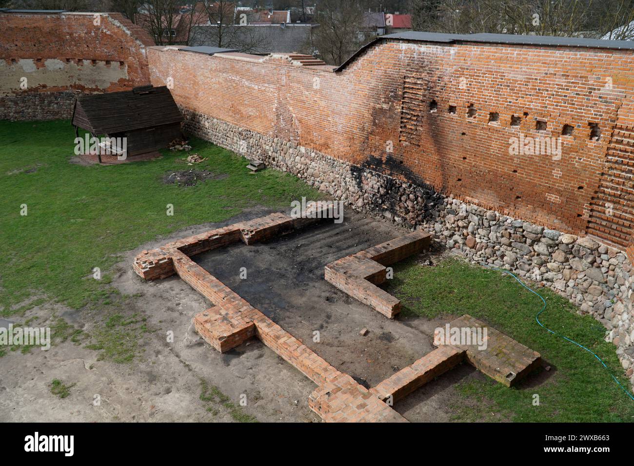 Czersk masovian dukes castle hi-res stock photography and images - Alamy