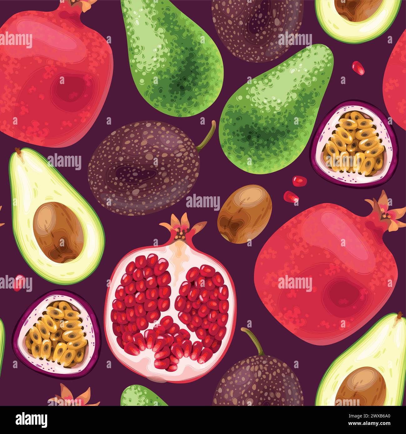 Friut Stock Vector Images - Alamy