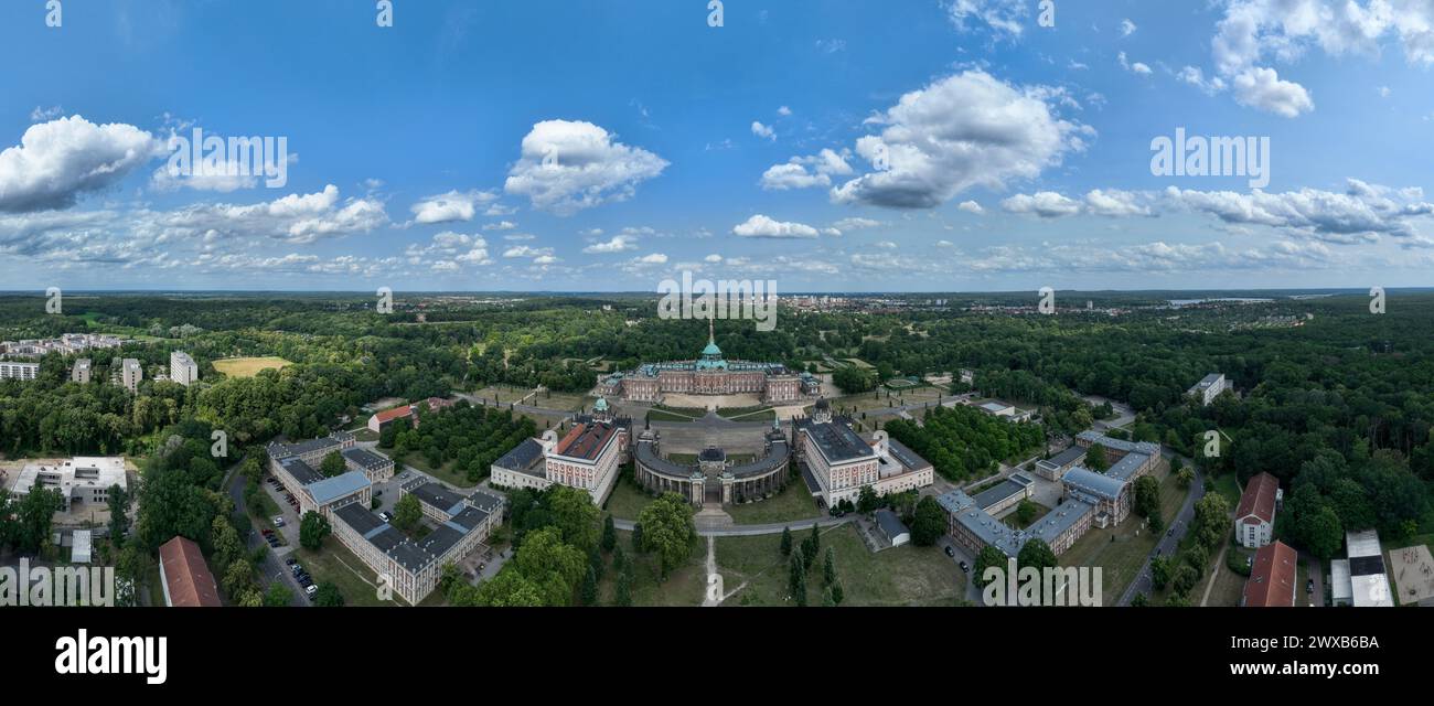New Palace of Sanssouci Palace, the former summer palace of Frederick ...