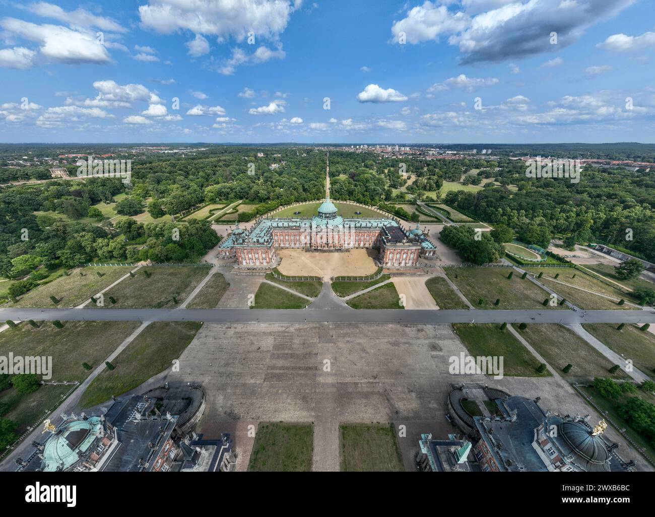 New Palace of Sanssouci Palace, the former summer palace of Frederick ...