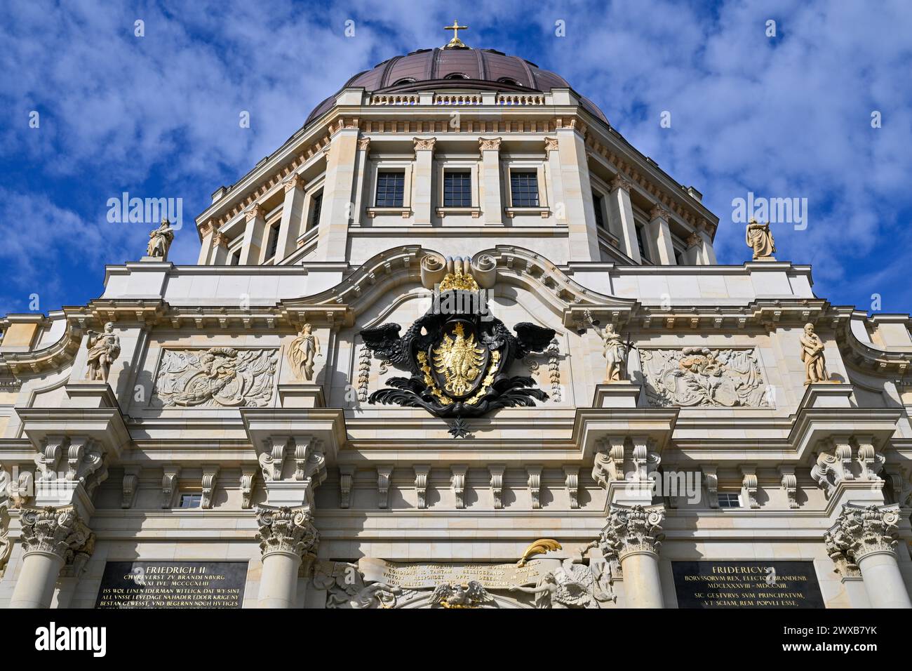 Berliner Schloss, a palace in Berlin, Germany. It was the main ...