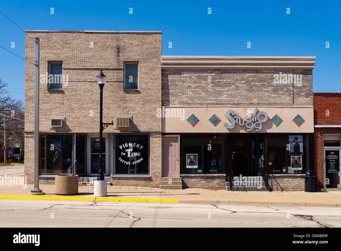 Village of pecatonica hi-res stock photography and images - Alamy