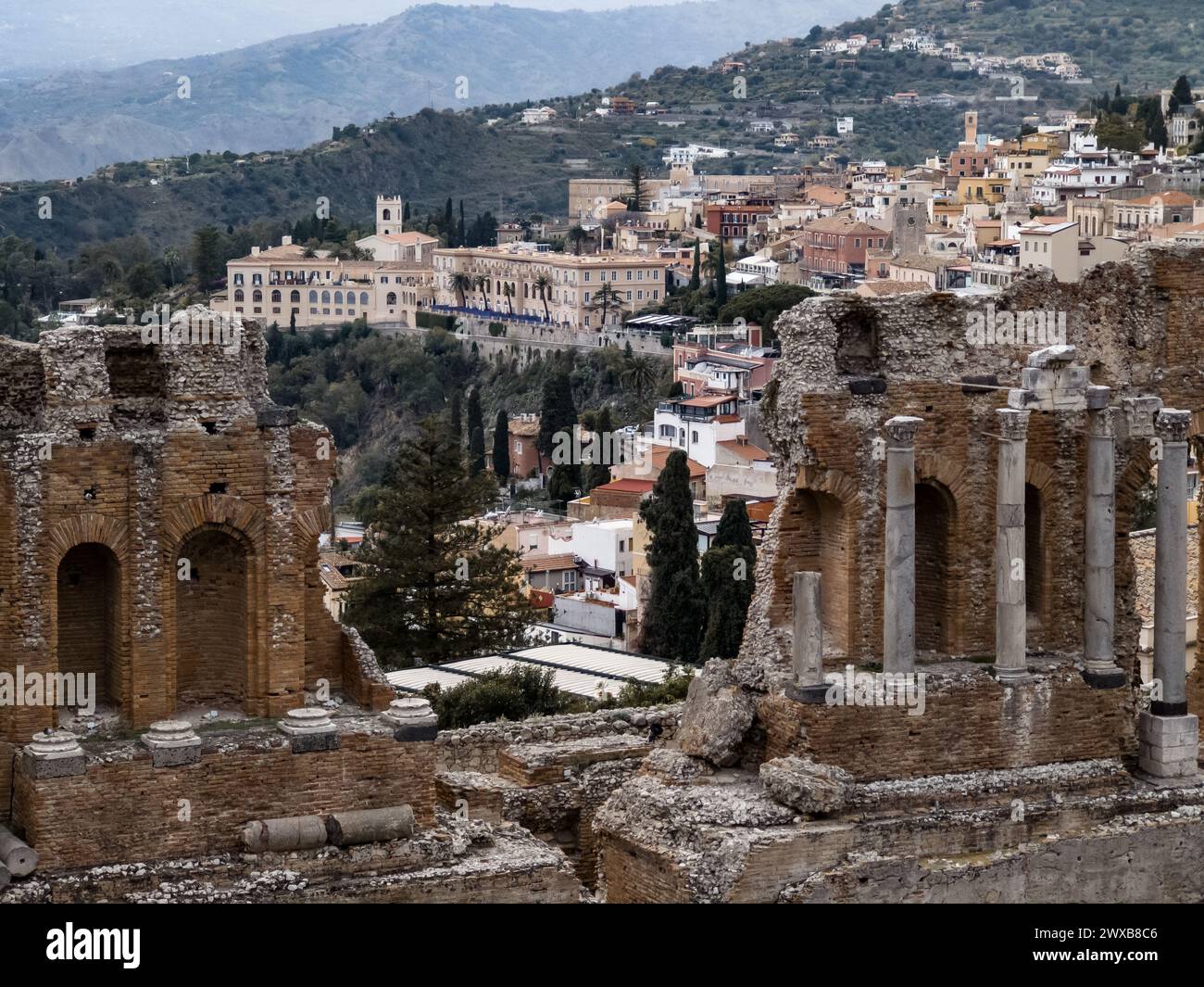 View taormina famous resort in hi-res stock photography and images - Alamy