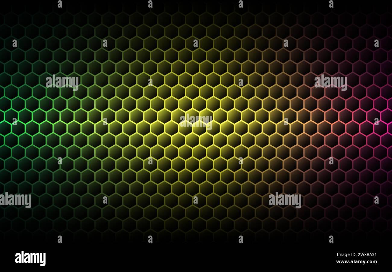 Glowing Hexagon Wallpaper 60+] Hexagon 4k Wallpapers