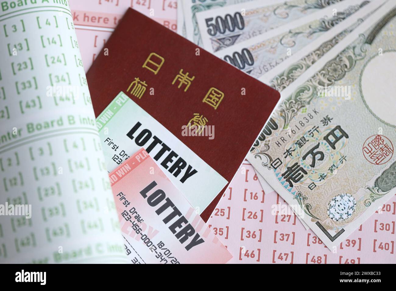 Japan red check table hi-res stock photography and images - Alamy