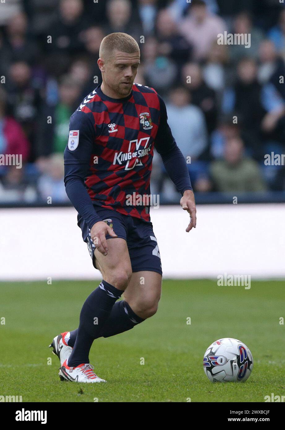 Coventry City's Jake Bidwell during the Sky Bet Championship match at ...